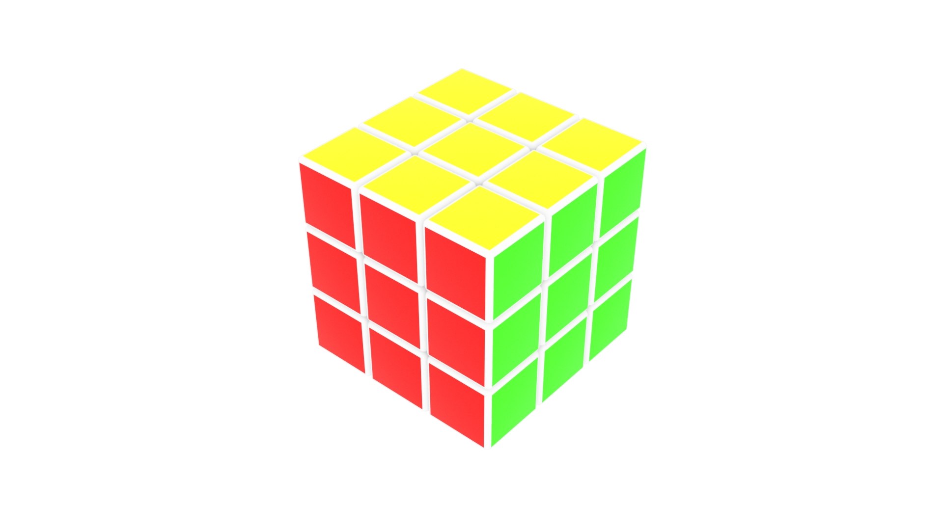 3D Rubik's Cube - TurboSquid 1745643