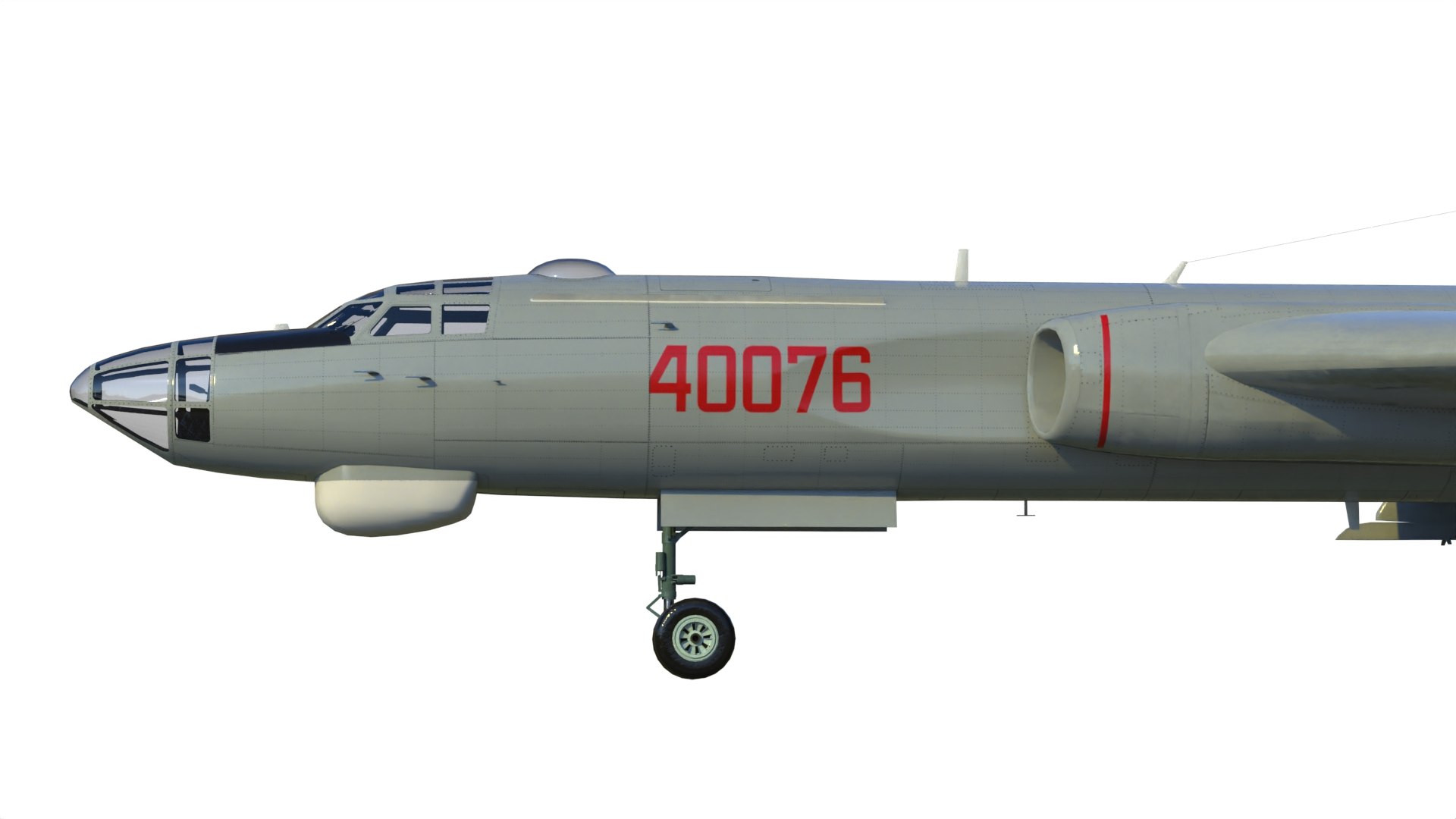 Xian H-6H Strategic Bomber Model - TurboSquid 2186905