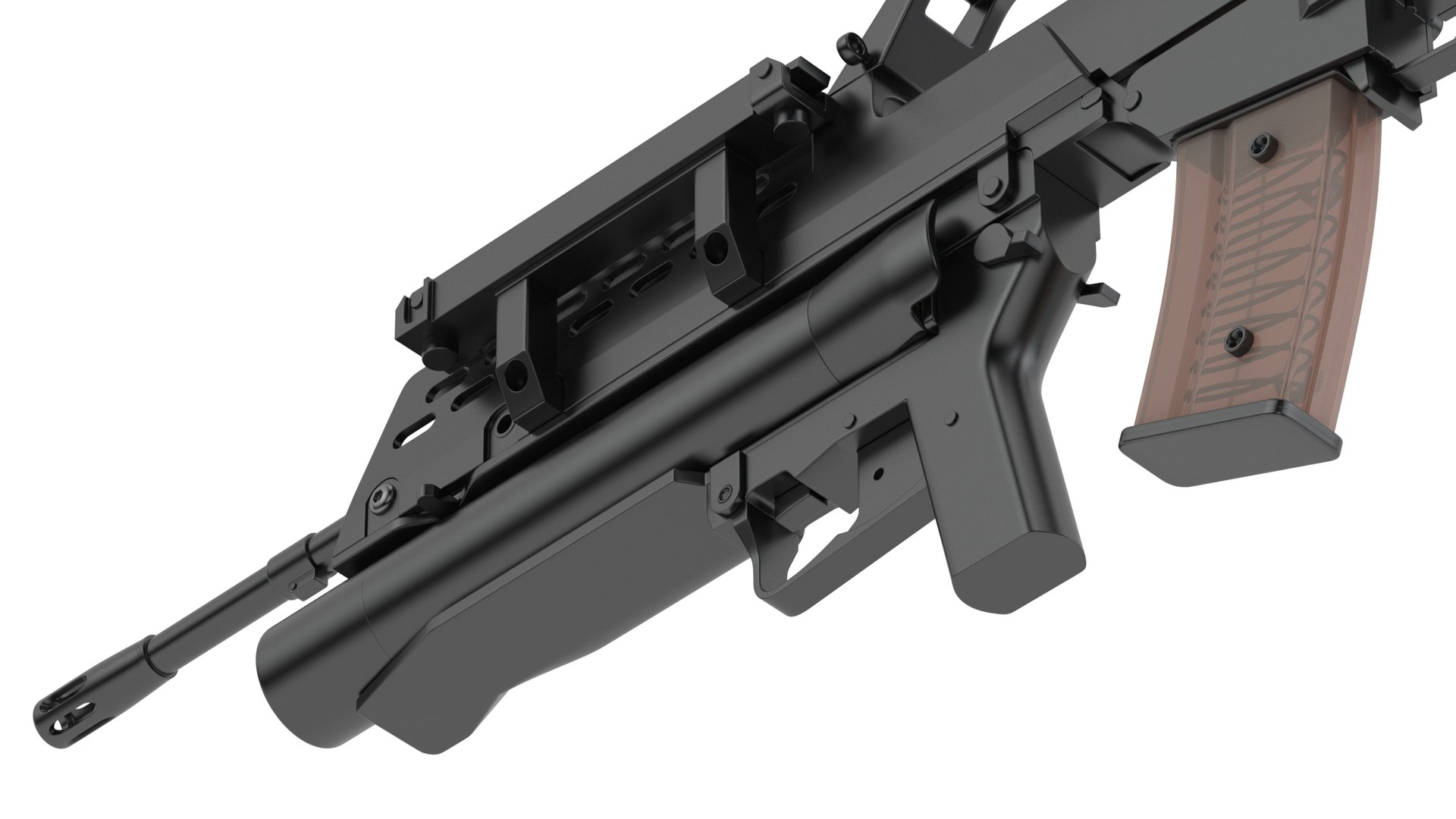 Heckler Koch AG36 Grenade Launcher 3D - TurboSquid 1992308