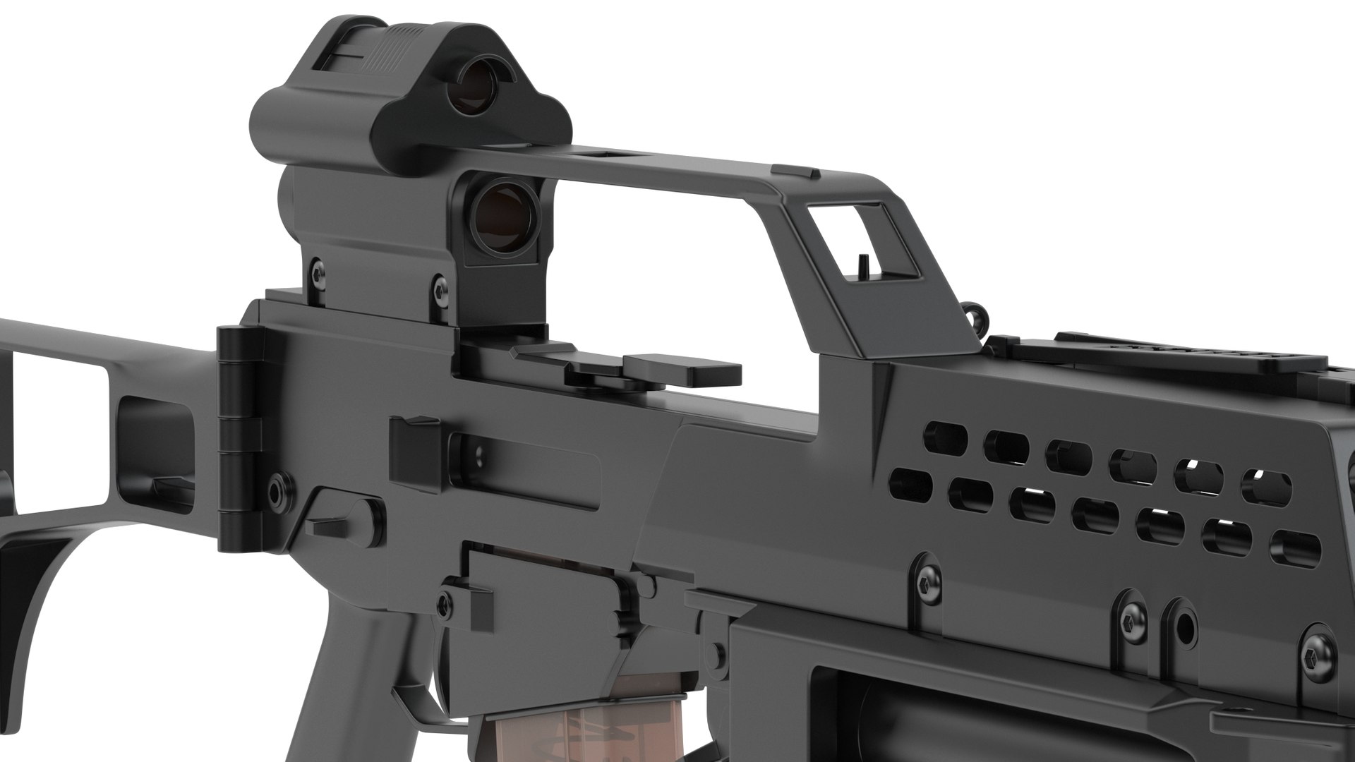 Heckler Koch AG36 Grenade Launcher 3D - TurboSquid 1992308
