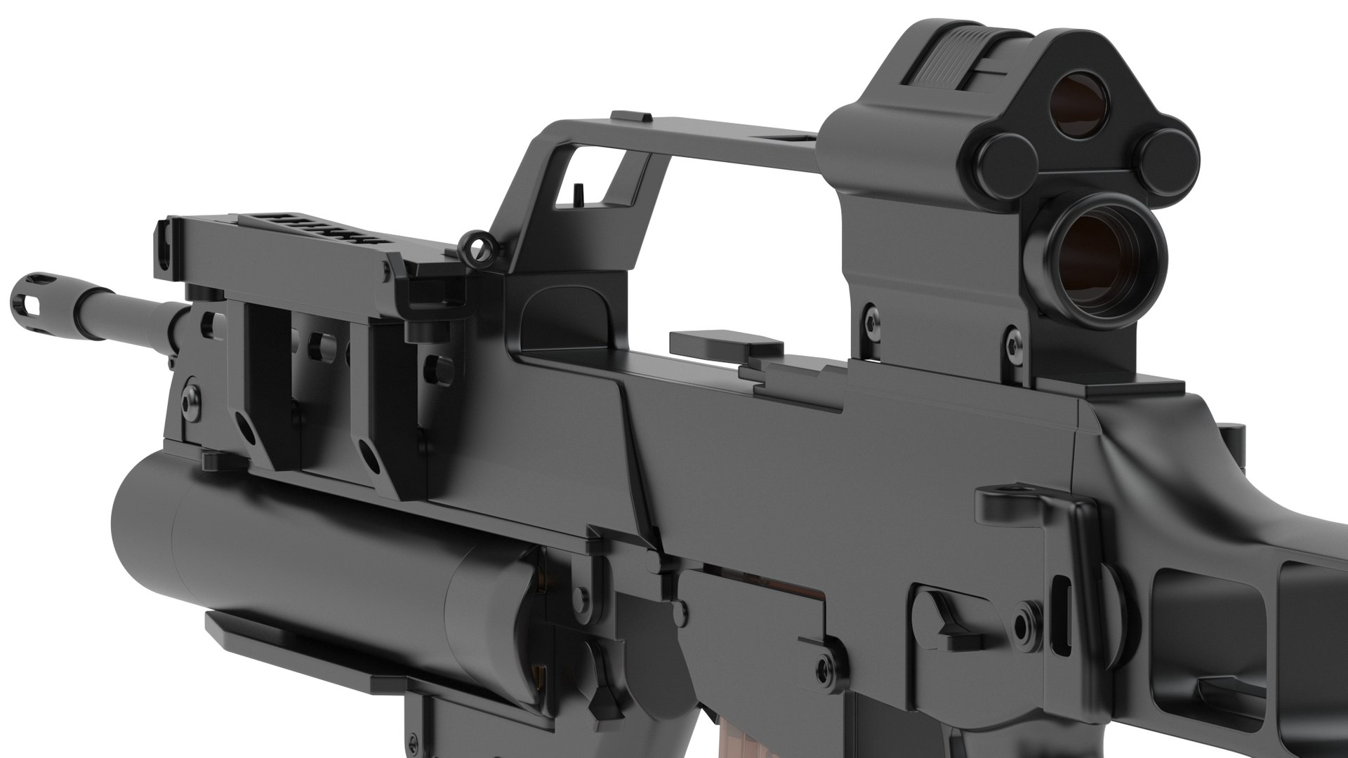 Heckler Koch AG36 Grenade Launcher 3D - TurboSquid 1992308