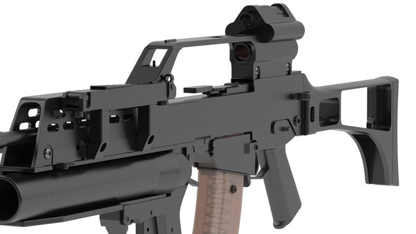 Heckler Koch AG36 Grenade launcher3Dモデル - TurboSquid 1992308