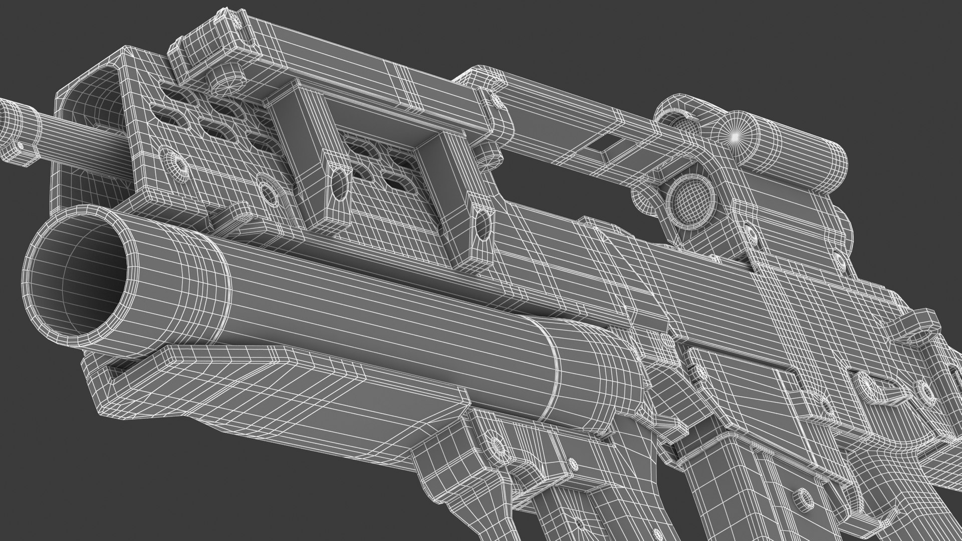 Heckler Koch AG36 Grenade Launcher 3D - TurboSquid 1992308