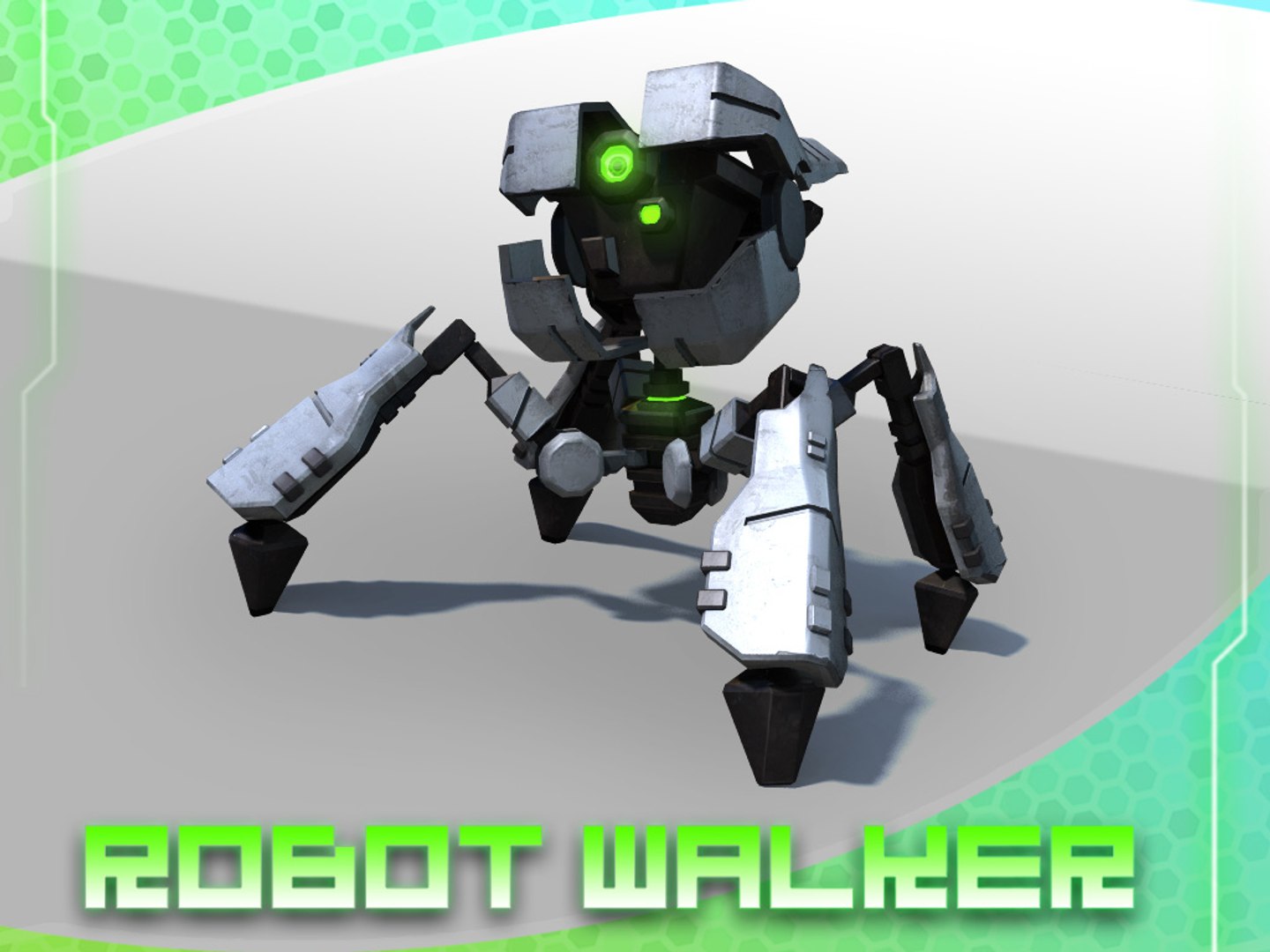 Maya Robot Rigged
