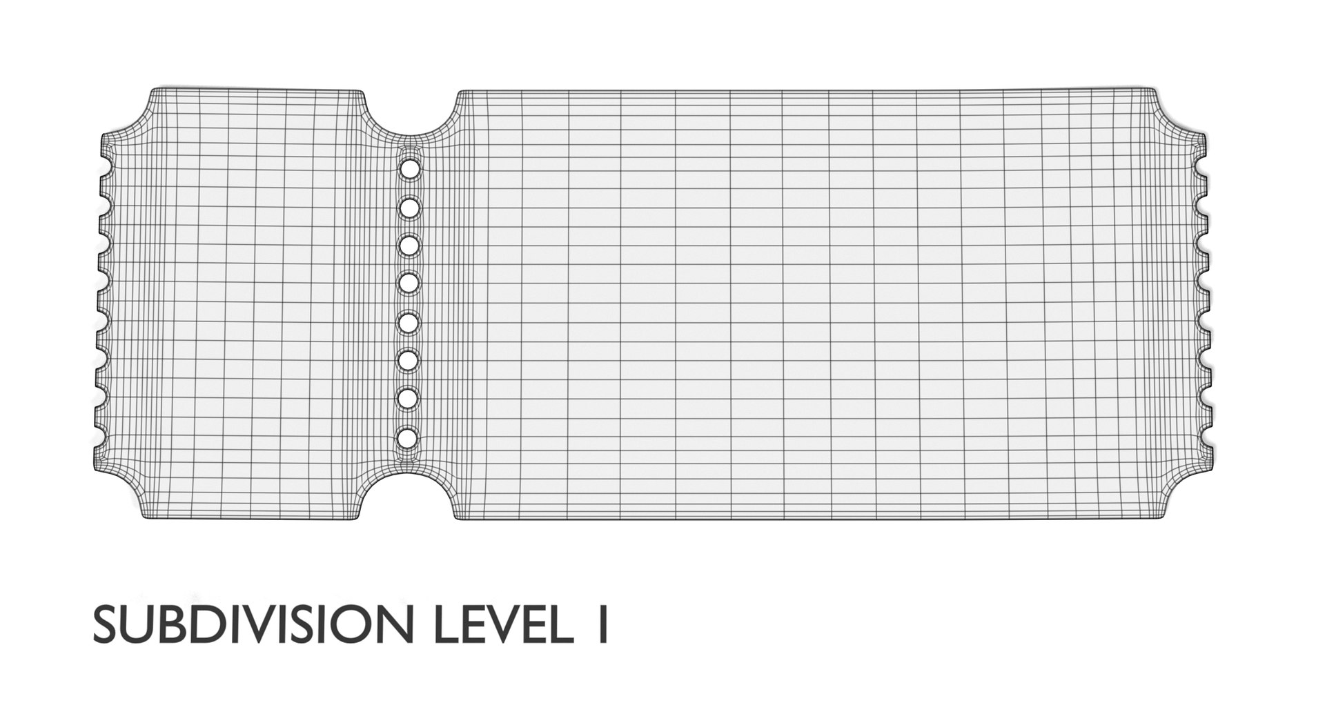 3D Ticket Model - TurboSquid 1168594