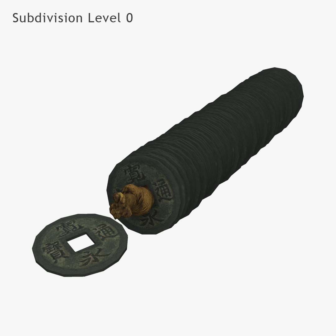 Currency Edo Japan Obj