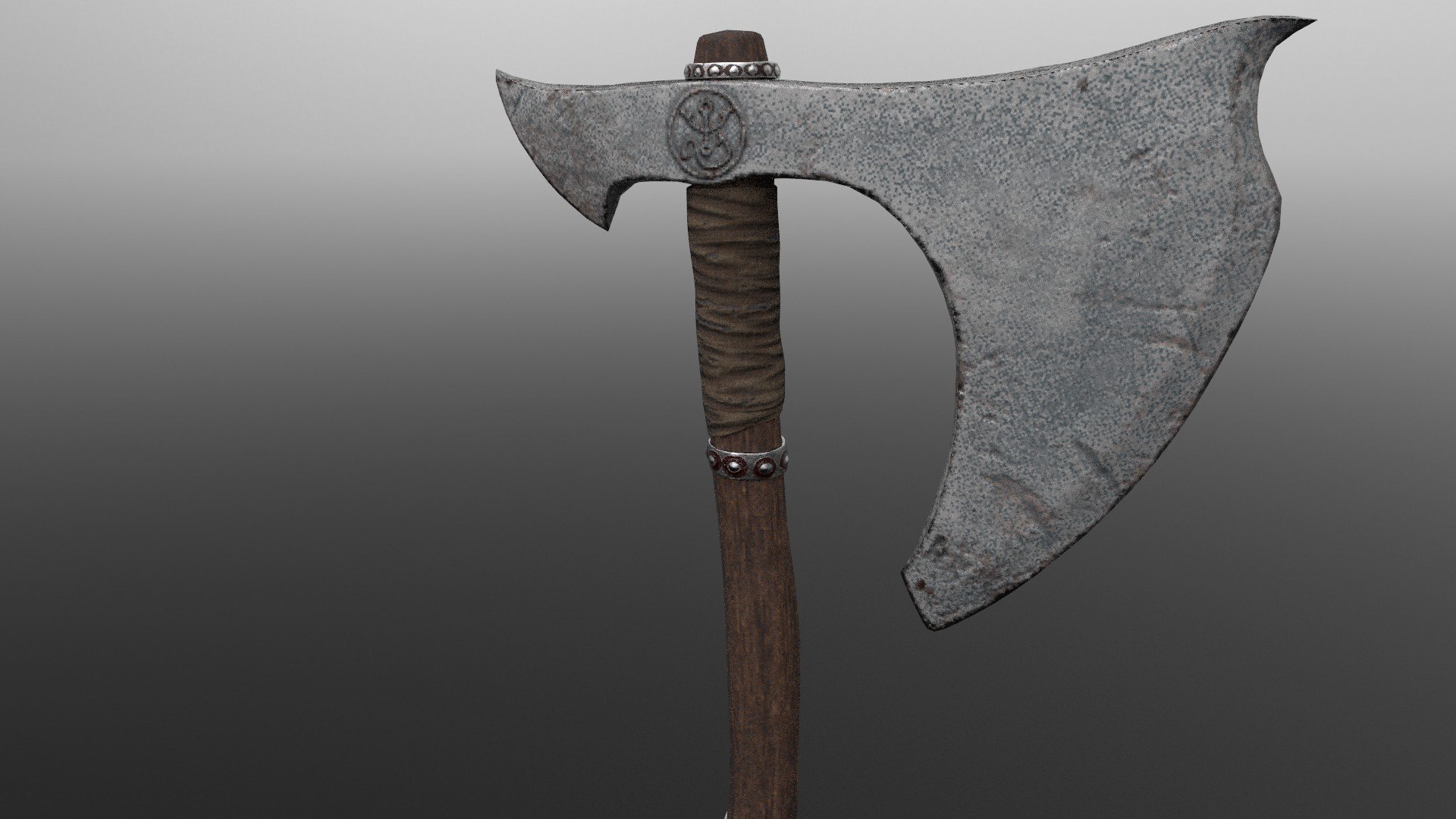 Ancient Crescent Axe 3D Model - TurboSquid 2264969