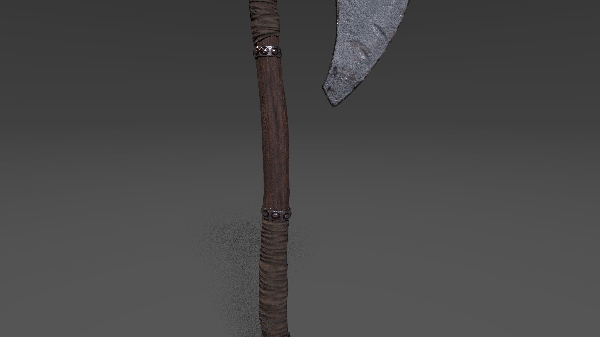 Ancient Crescent Axe 3D Model - TurboSquid 2264969