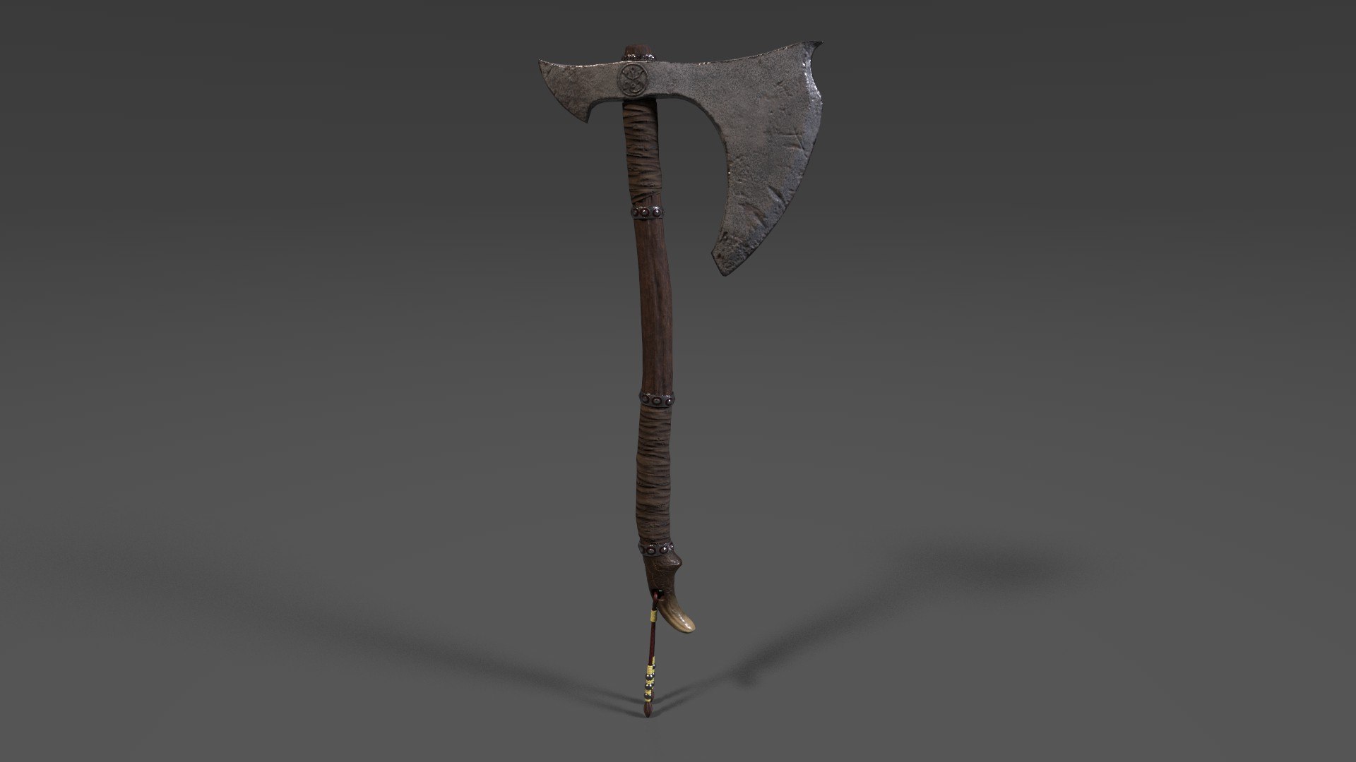Ancient Crescent Axe 3D Model - TurboSquid 2264969
