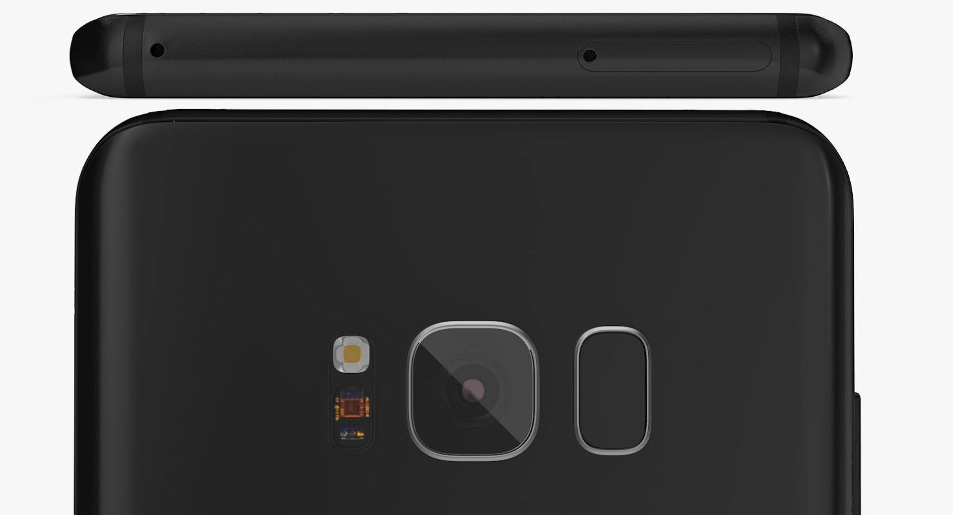 Samsung Galaxy S8 Midnight Model - TurboSquid 1195880