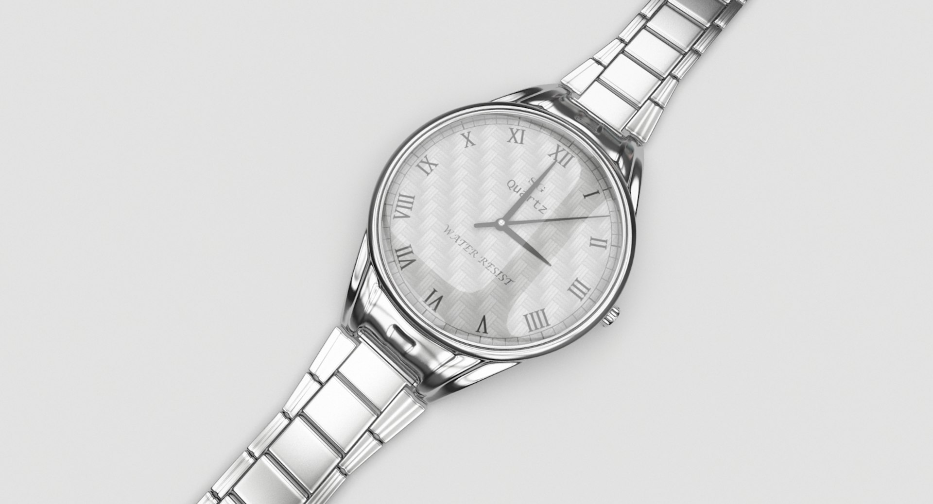 3d Classic Metal Watch