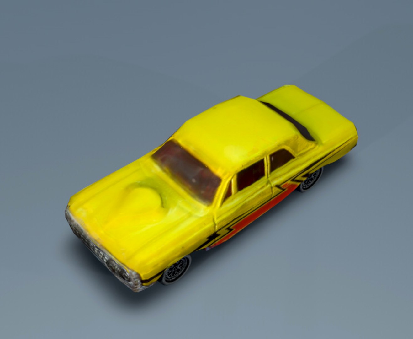 3d Model Car Polygons
