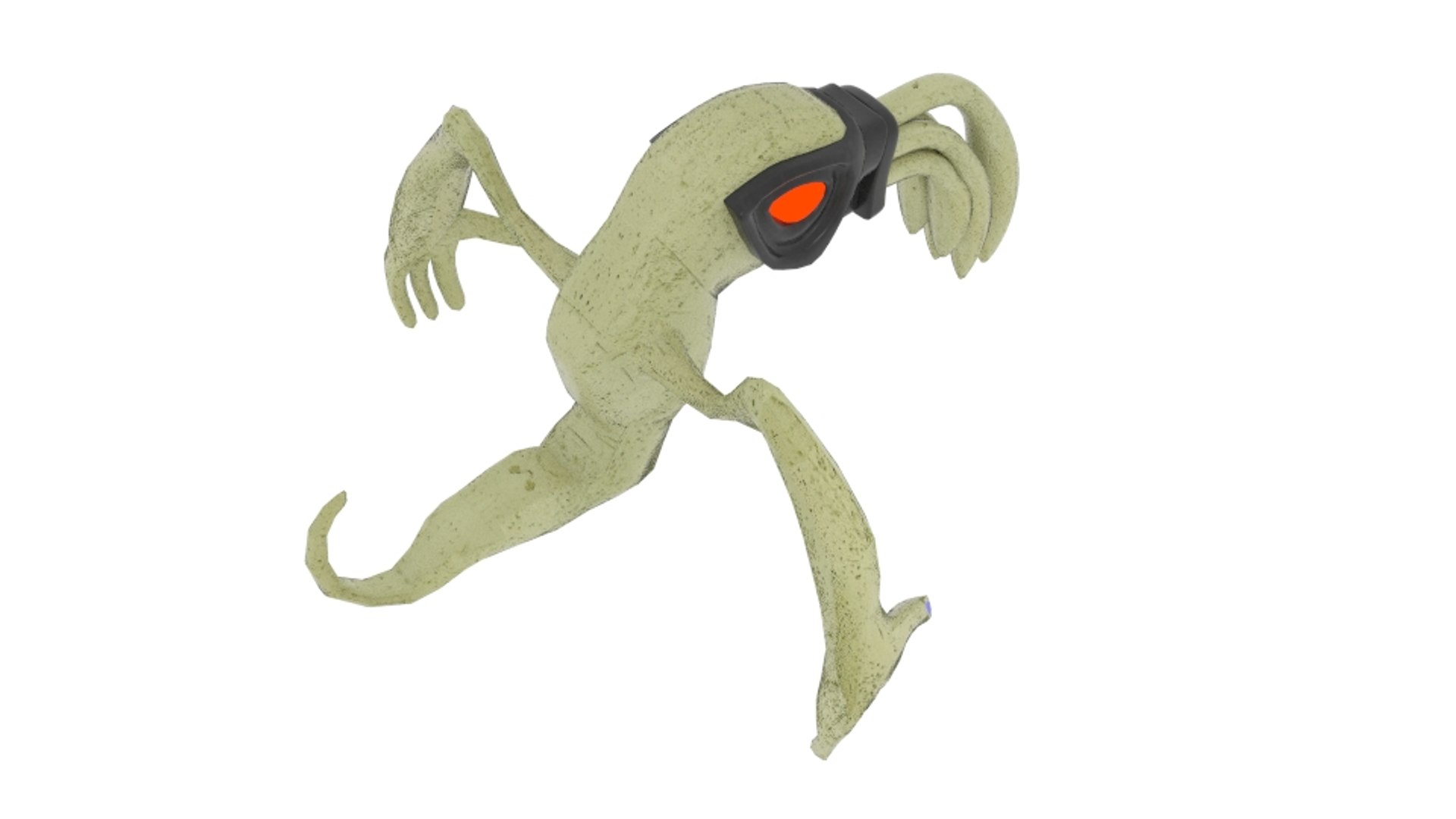 3D Character Oddworld Crawling Slig Model - TurboSquid 1283018