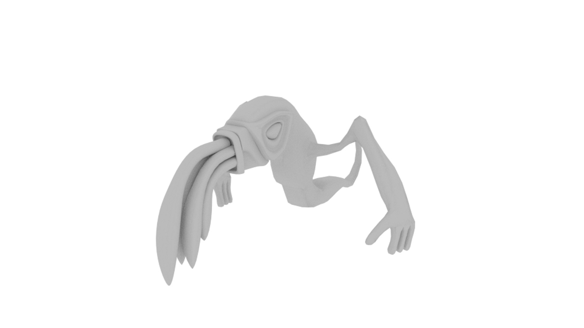 3D Character Oddworld Crawling Slig Model - TurboSquid 1283018