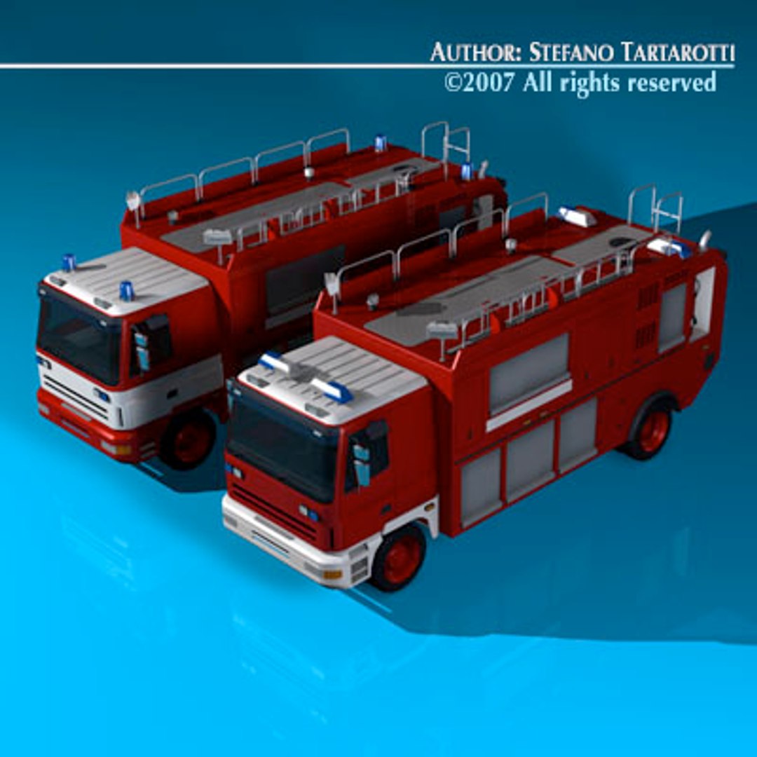 Dxf Firetruck Truck