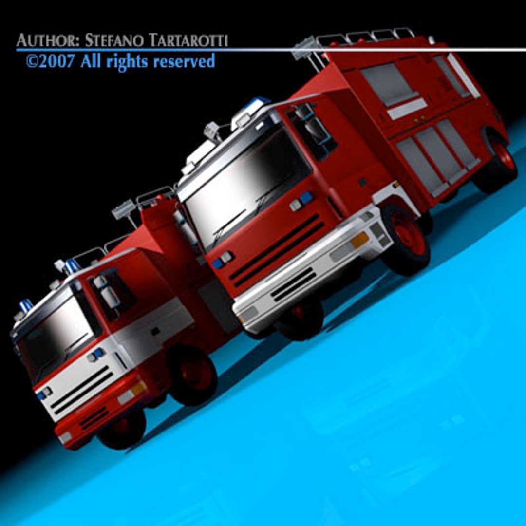 Dxf Firetruck Truck