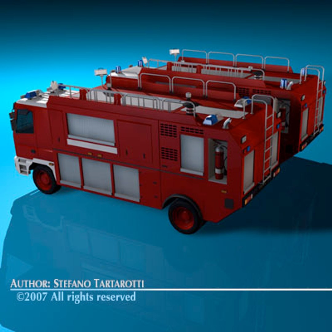 Dxf Firetruck Truck