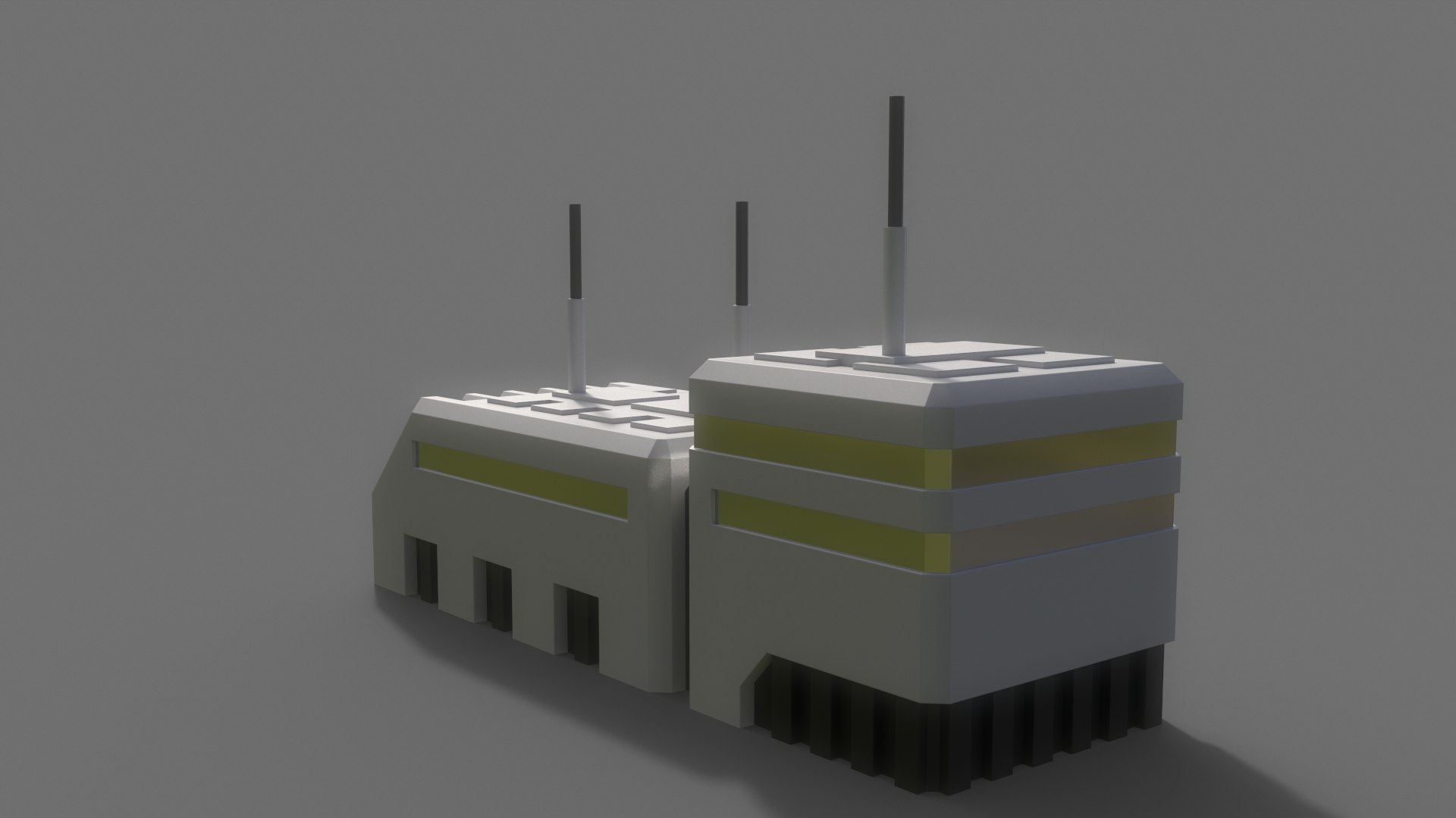 PBR Sci-Fi Building A07 3D Model - TurboSquid 2190505