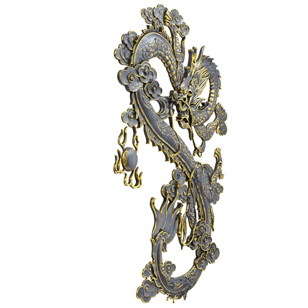 Dragon Ornament Vol 05-1 3D Model - TurboSquid 2085254
