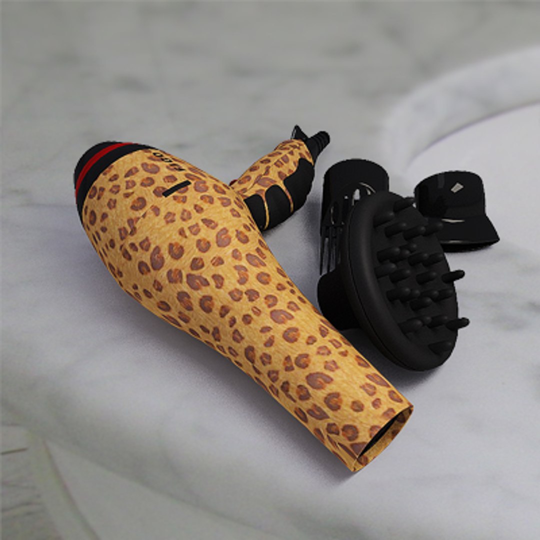 3d Figo Hairdryer Hair Style