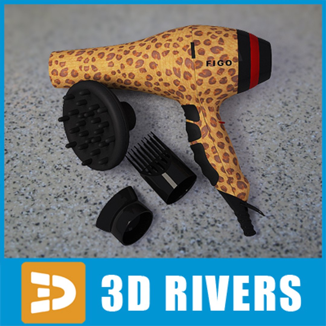3d Figo Hairdryer Hair Style