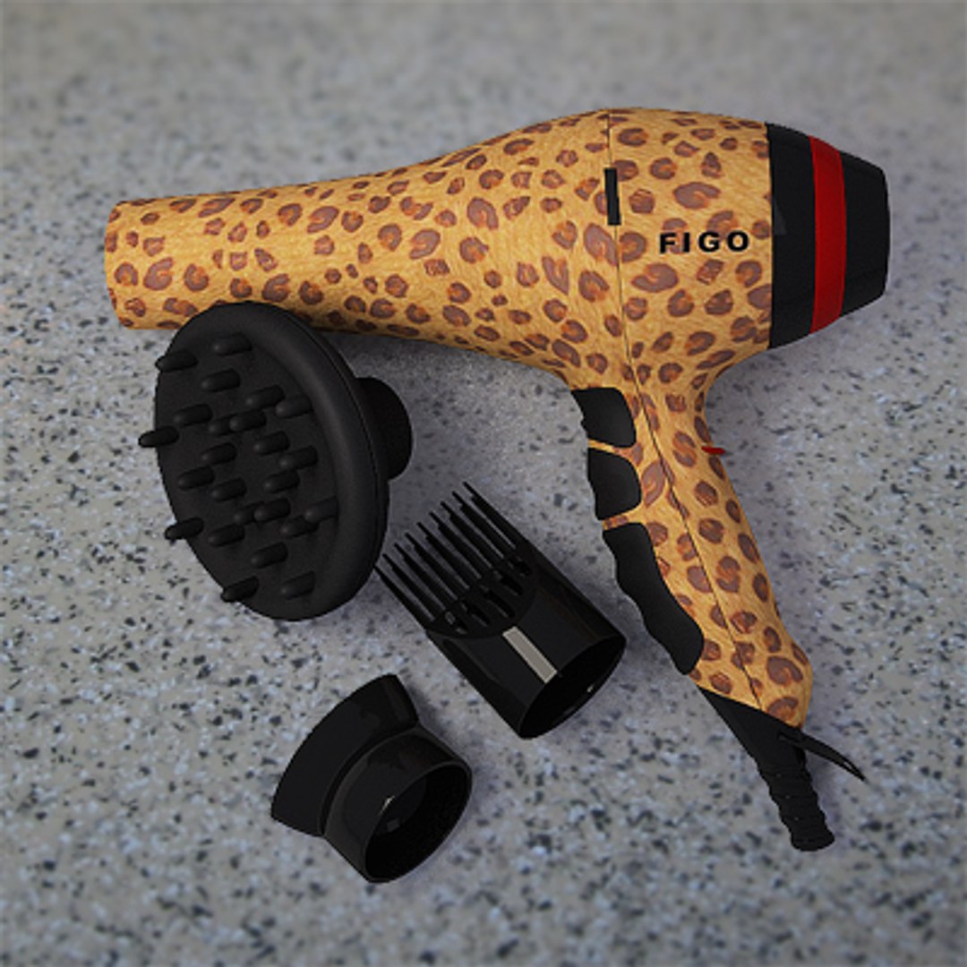3d Figo Hairdryer Hair Style