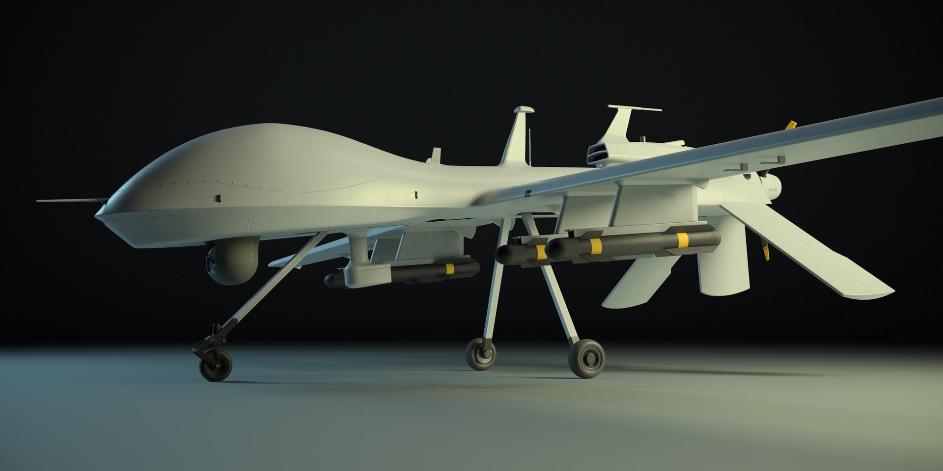3D UAV MQ-1C Gray Eagle PBR Model - TurboSquid 2326221