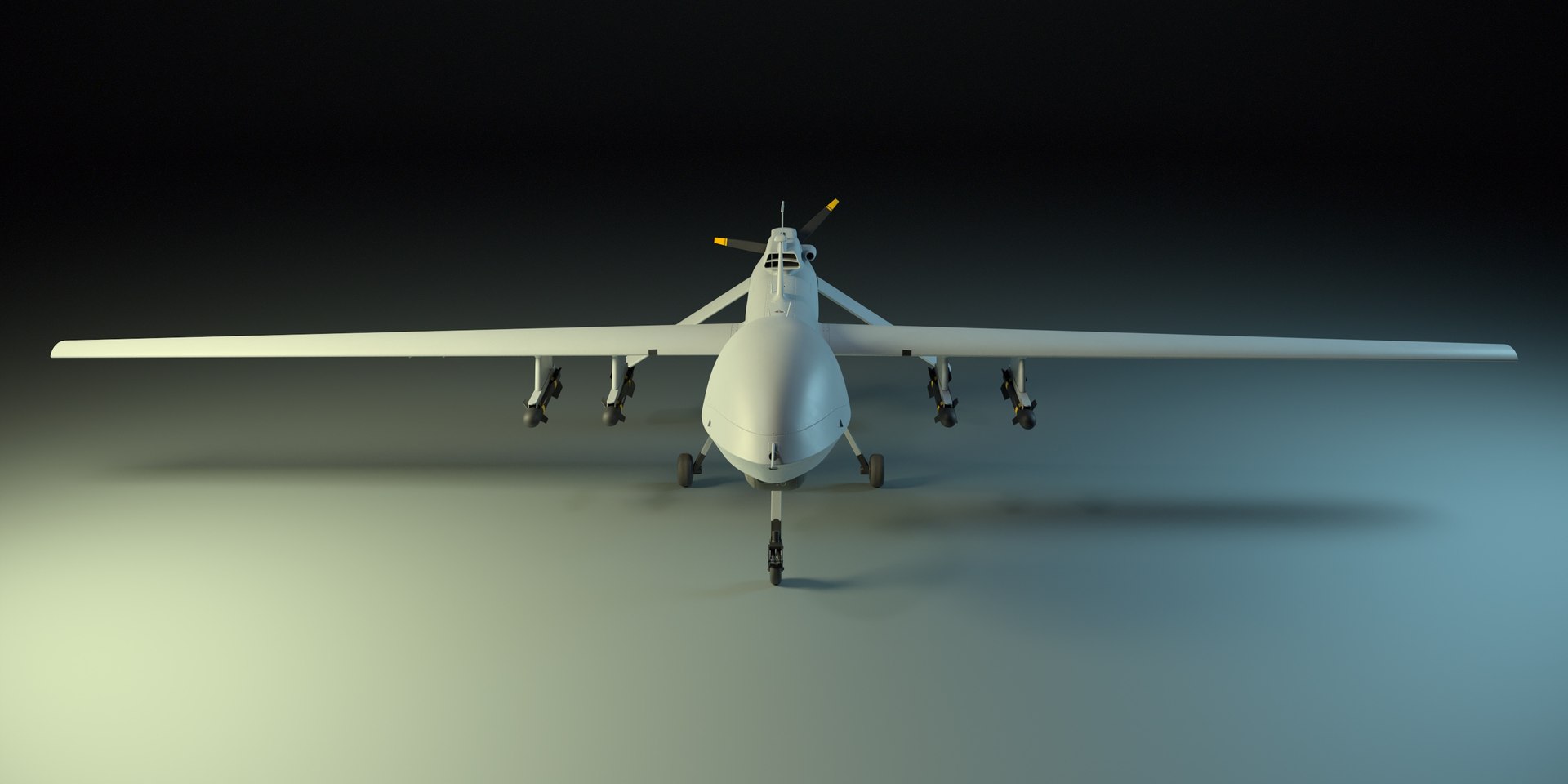 3D UAV MQ-1C Gray Eagle PBR Model - TurboSquid 2326221