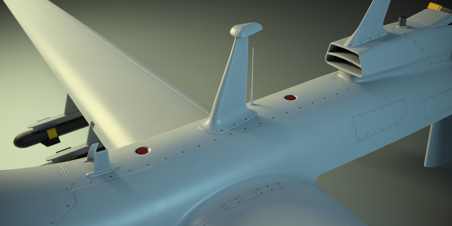 3D UAV MQ-1C Gray Eagle PBR Model - TurboSquid 2326221