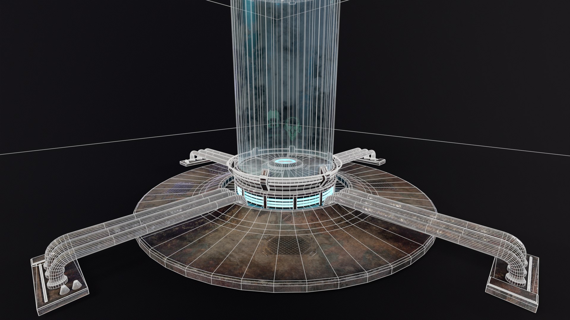 3D Sci-Fi Bacta Tank - TurboSquid 2222782