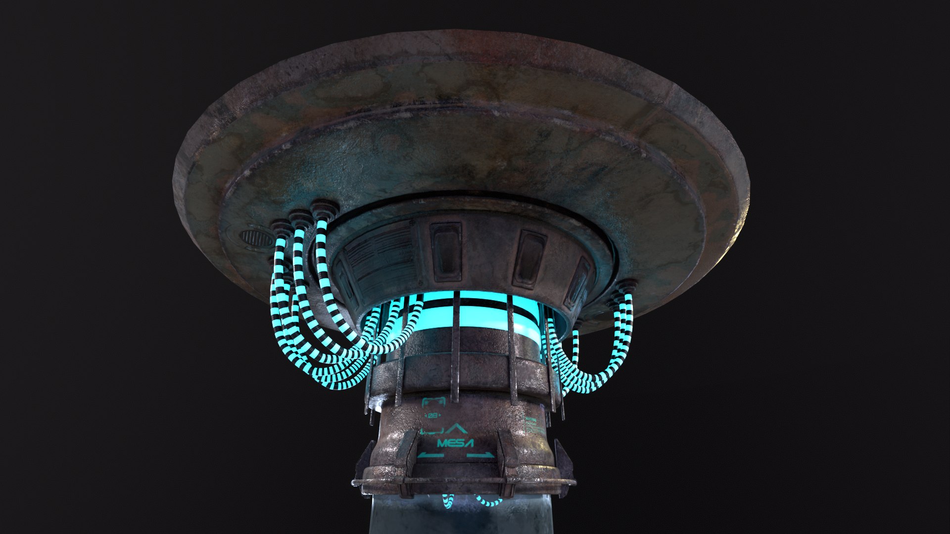 3D Sci-Fi Bacta Tank - TurboSquid 2222782