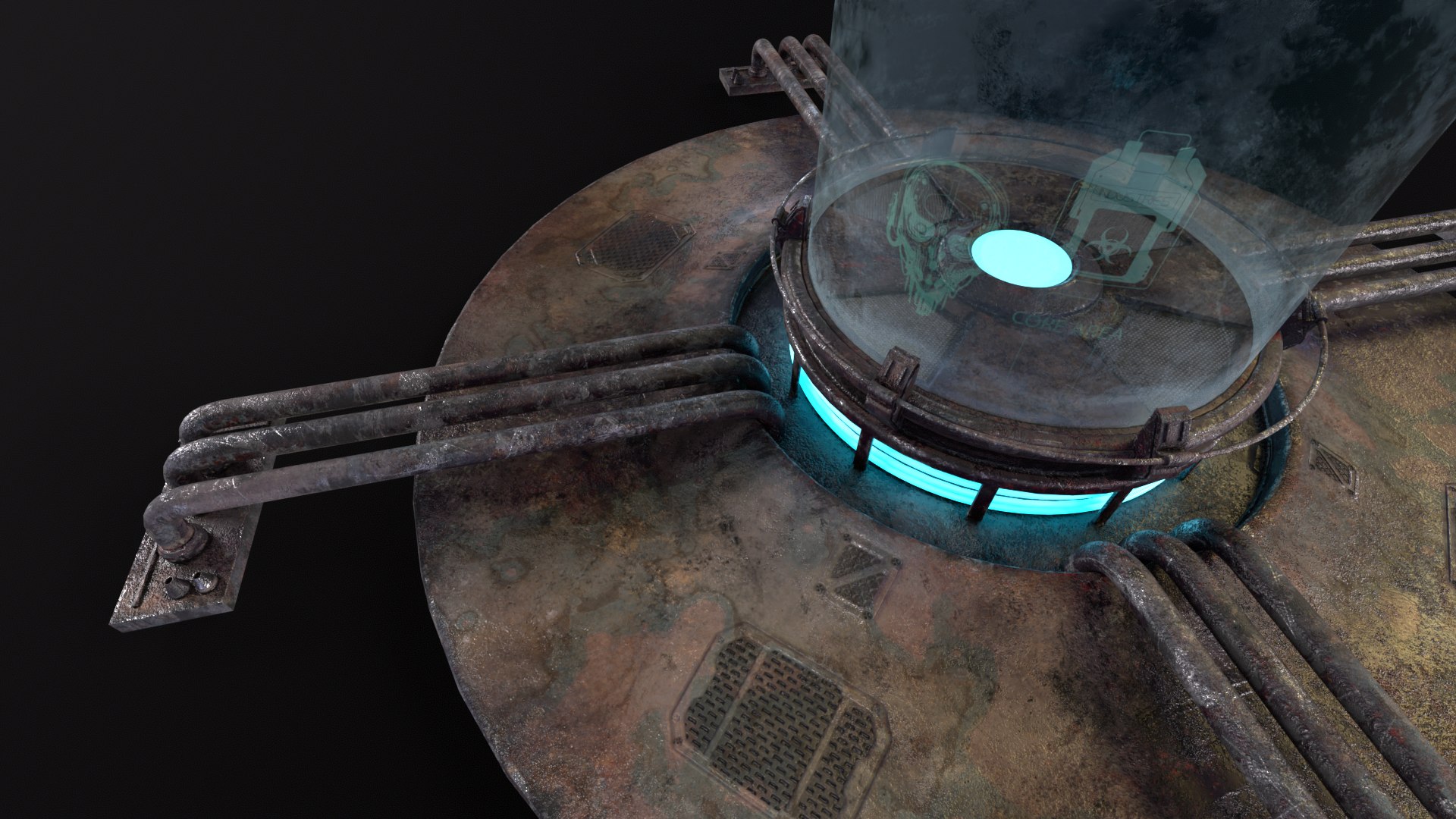 3D Sci-Fi Bacta Tank - TurboSquid 2222782
