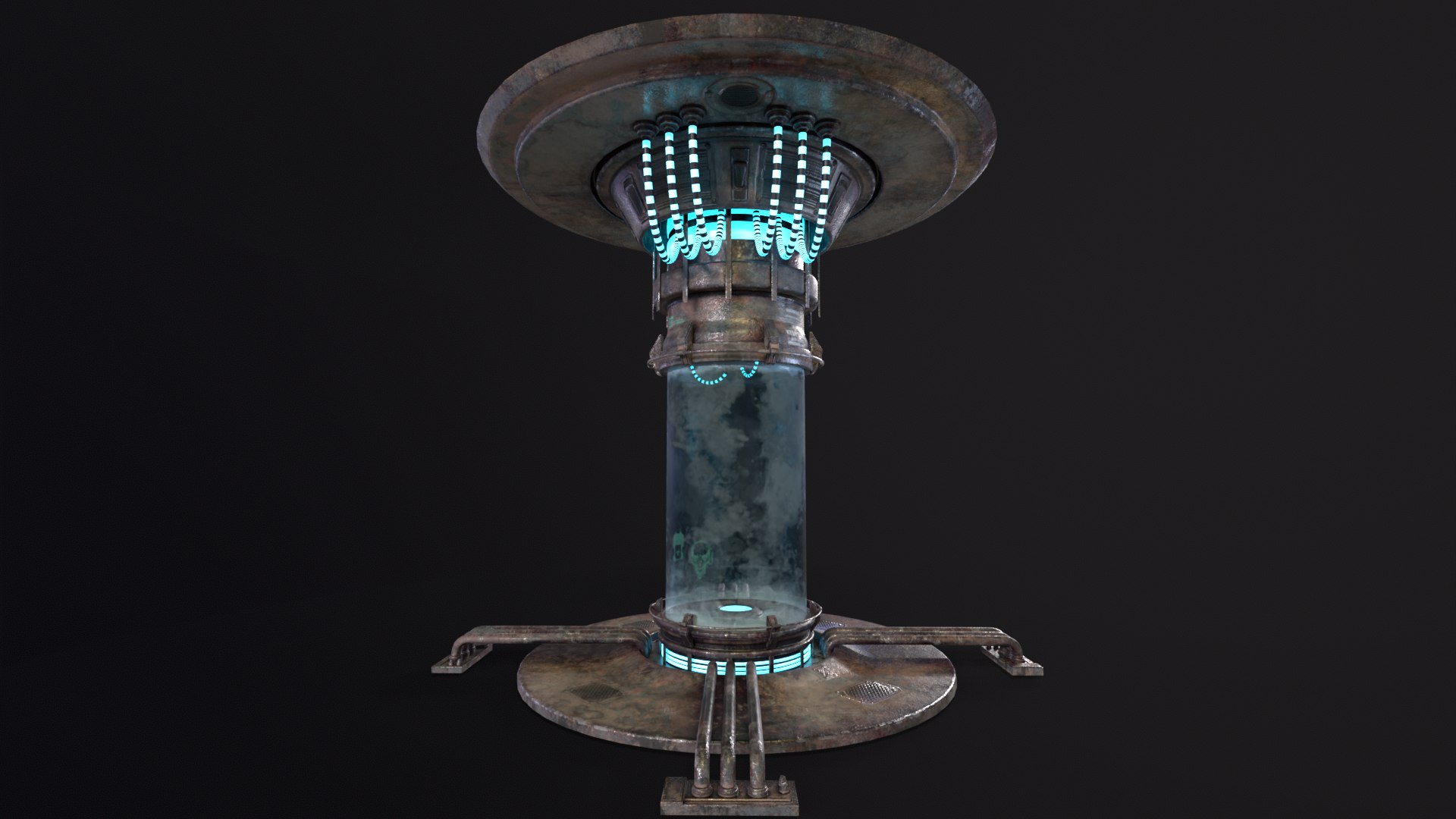 3D Sci-Fi Bacta Tank - TurboSquid 2222782