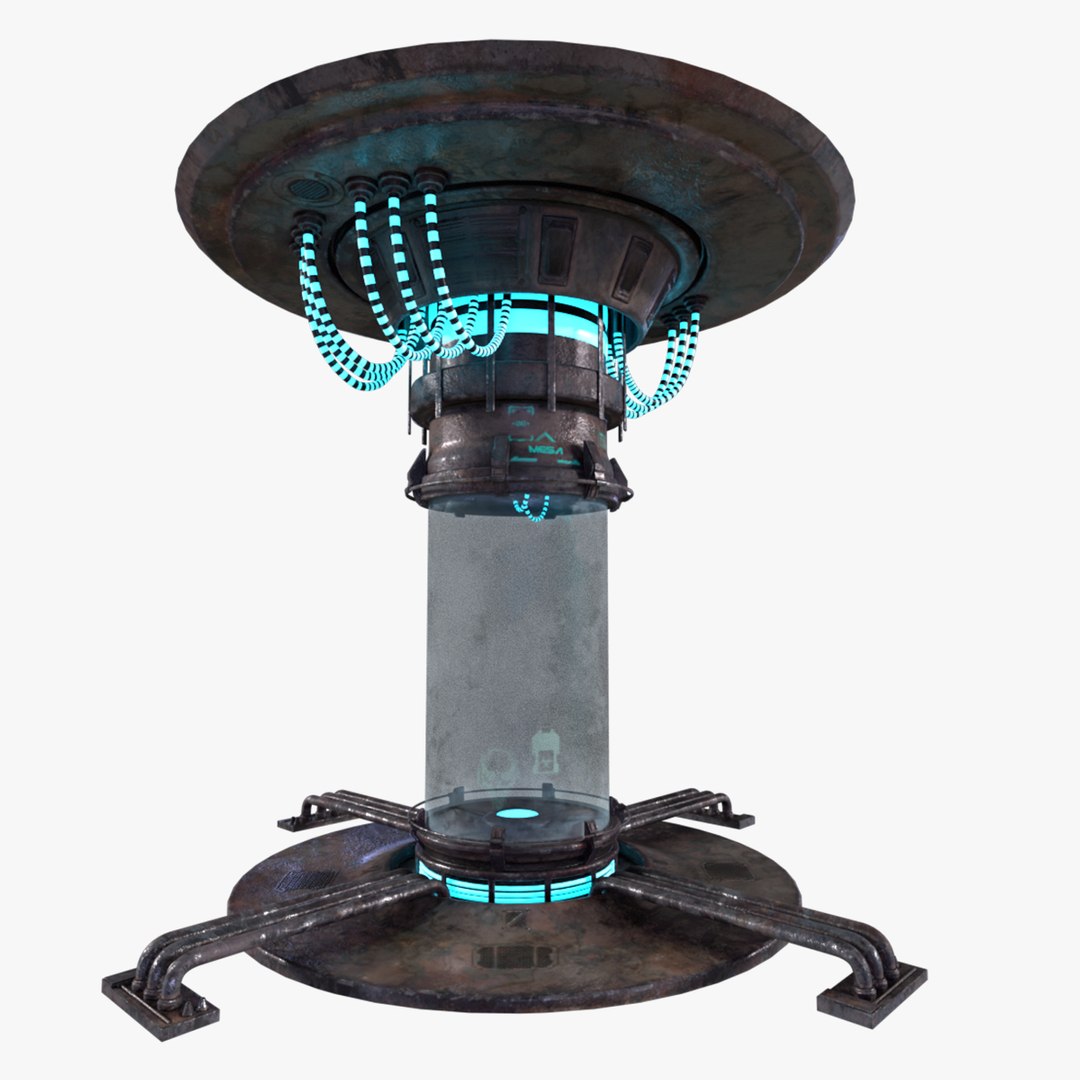 3D Sci-Fi Bacta Tank - TurboSquid 2222782