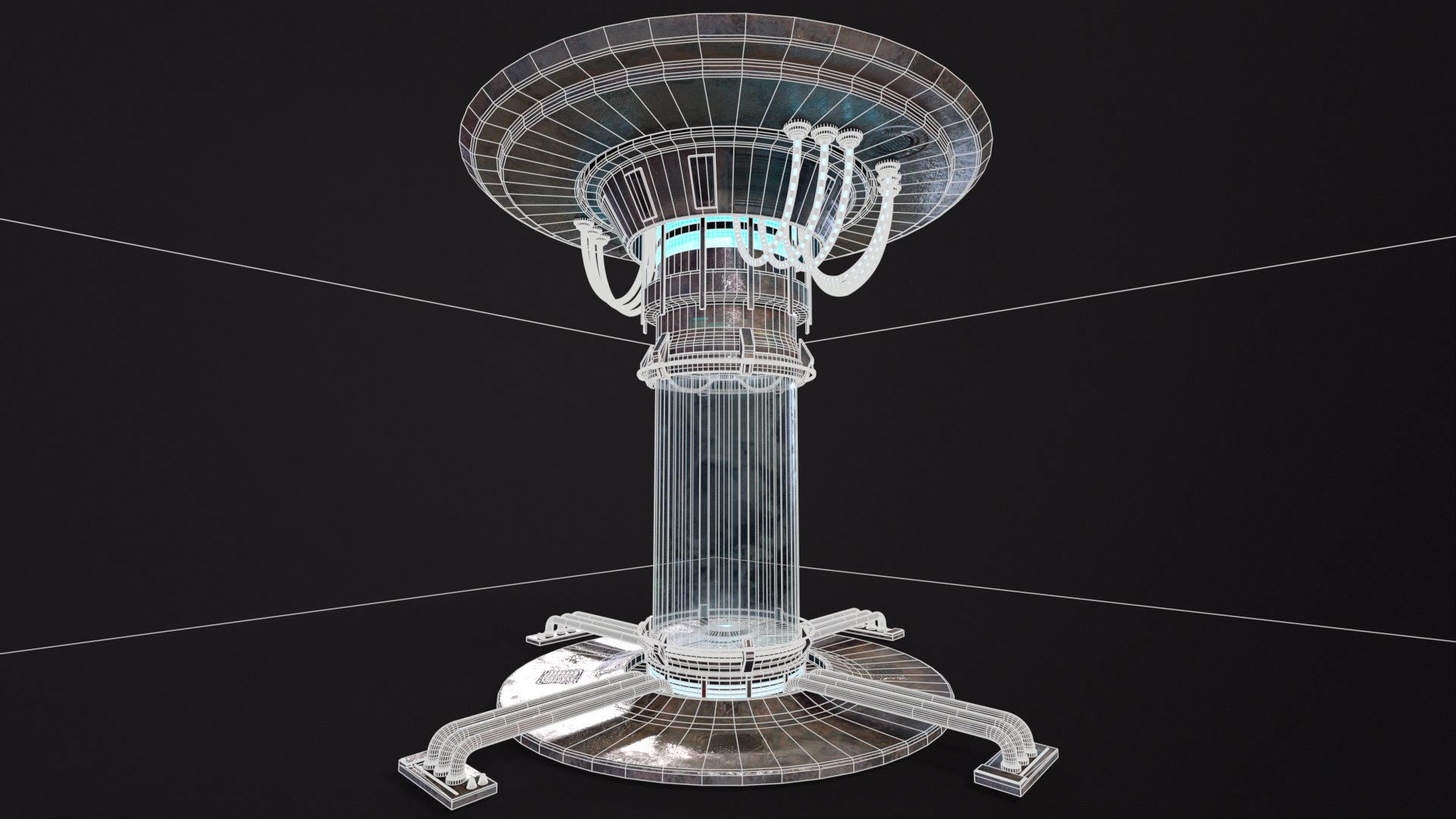 3D Sci-Fi Bacta Tank - TurboSquid 2222782