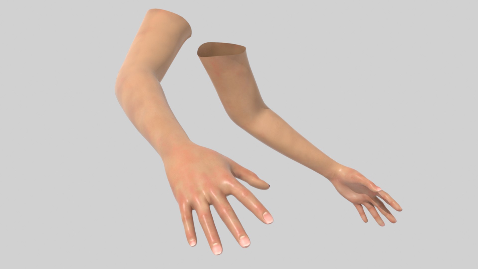 3D Female Arms Model - TurboSquid 1361944