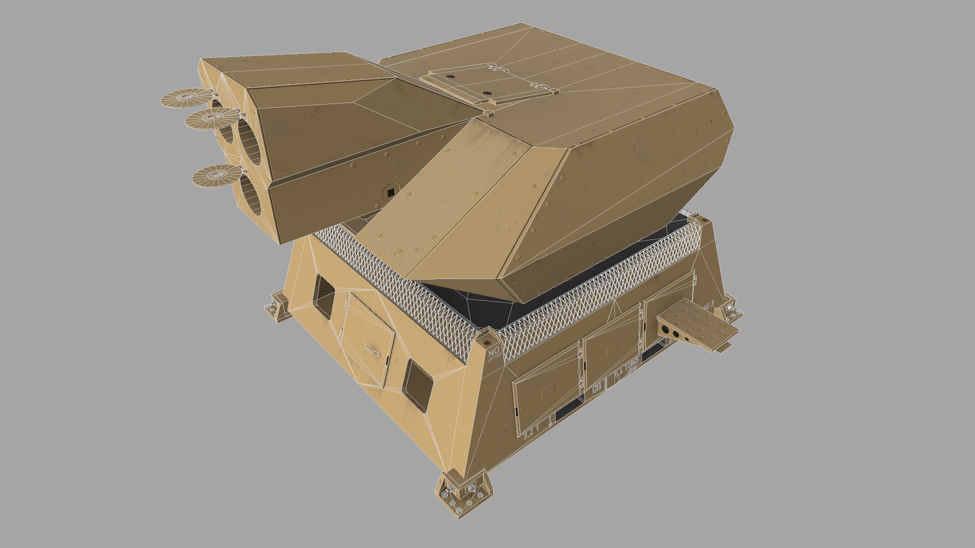 SKYSHIELD MANTIS LASER 3D - TurboSquid 2081811