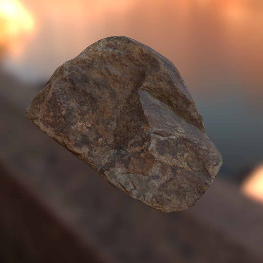 3d Model Rock Unity3d