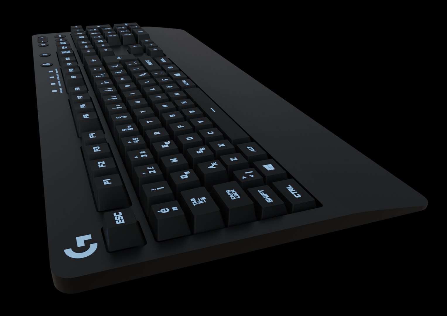 Logitech Keyboard Model - TurboSquid 1874014
