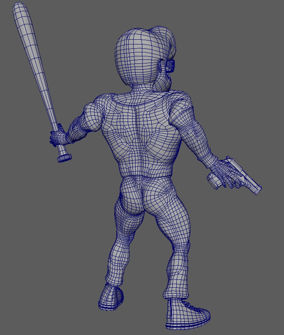 3d Fully Rigged Model