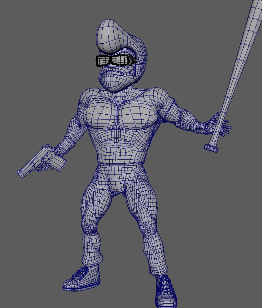 3d Fully Rigged Model