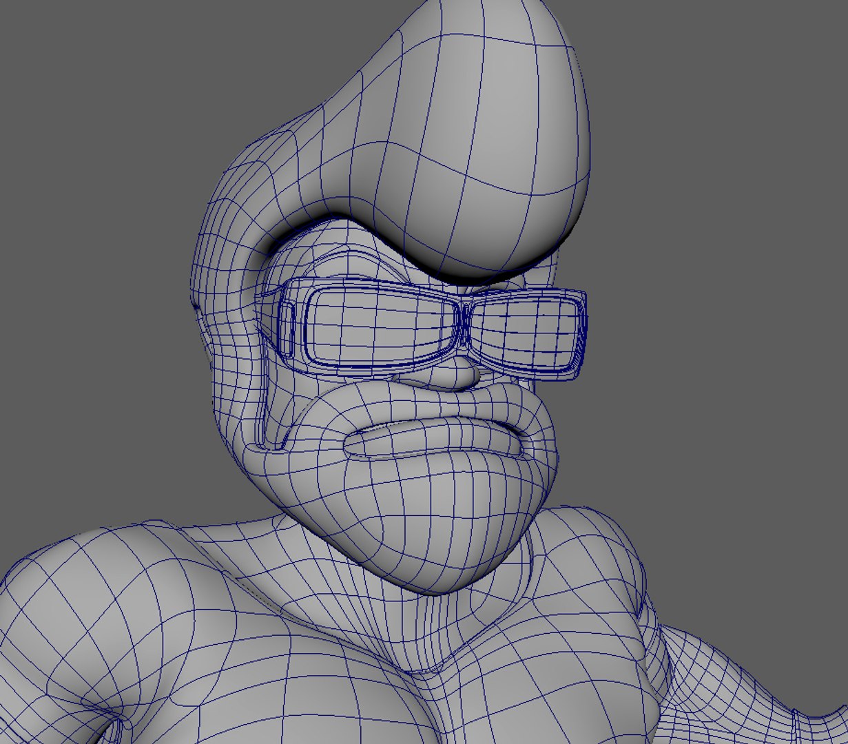 3d Fully Rigged Model
