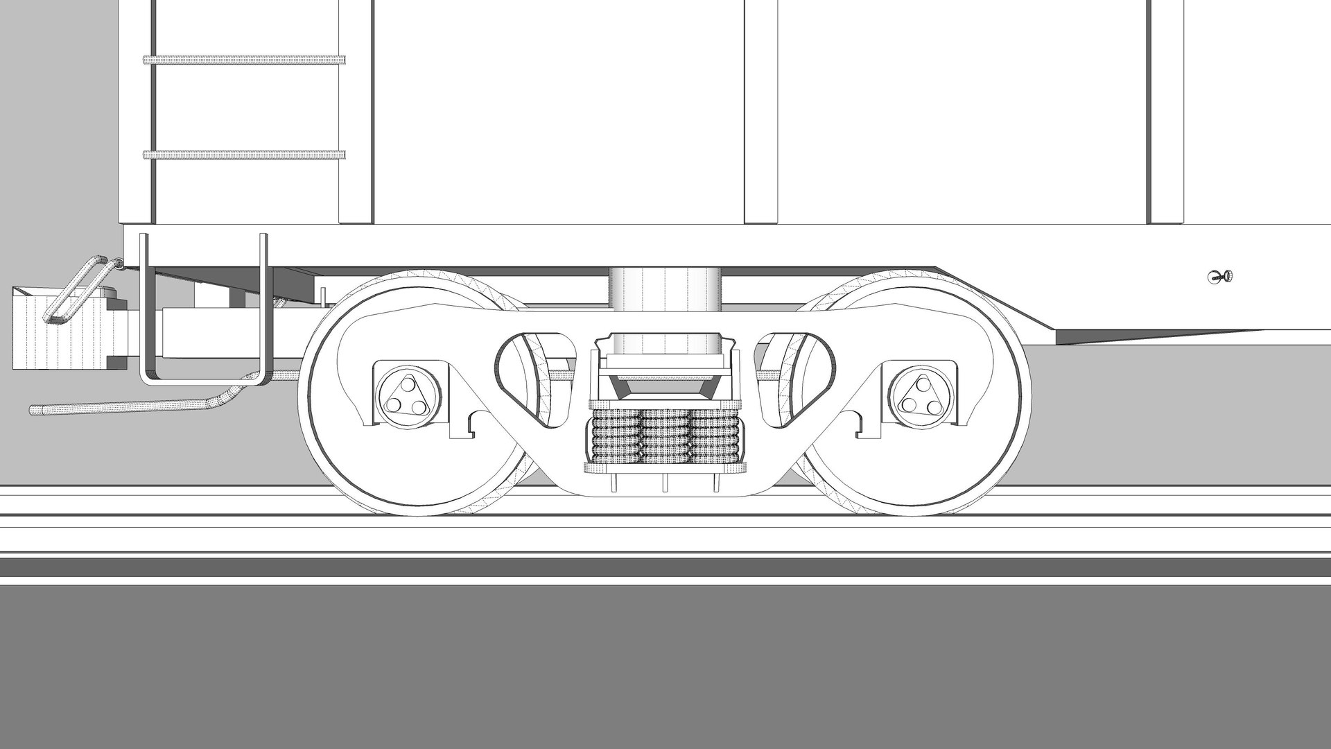 3D Freight Train Car - Box Car - TurboSquid 2248353