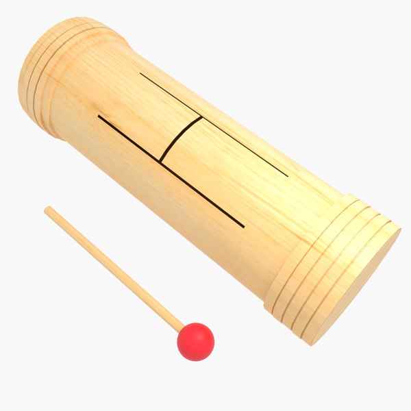 modelo 3d Tambor de hendidura Kagul - TurboSquid 2263394