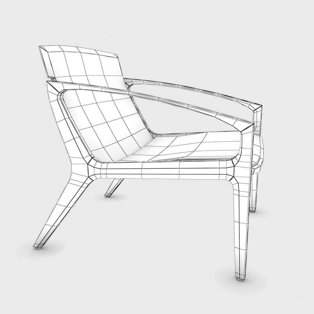 3d Linna Chair Design Model