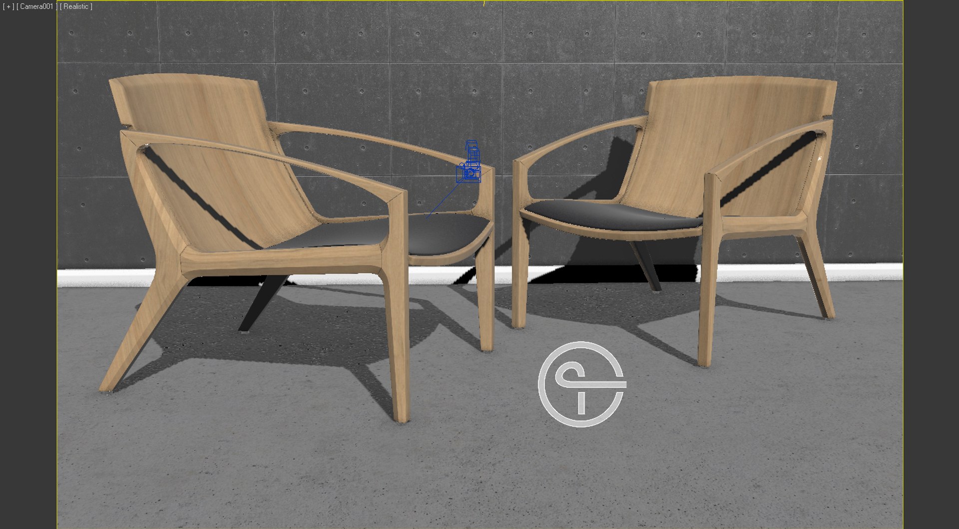 3d Linna Chair Design Model