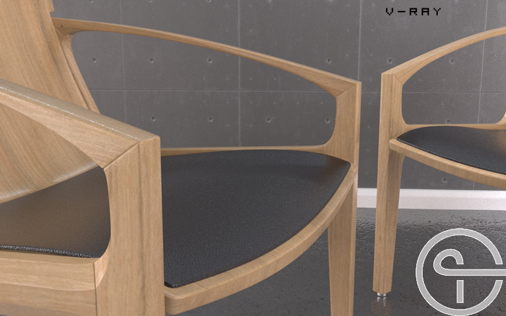 3d Linna Chair Design Model