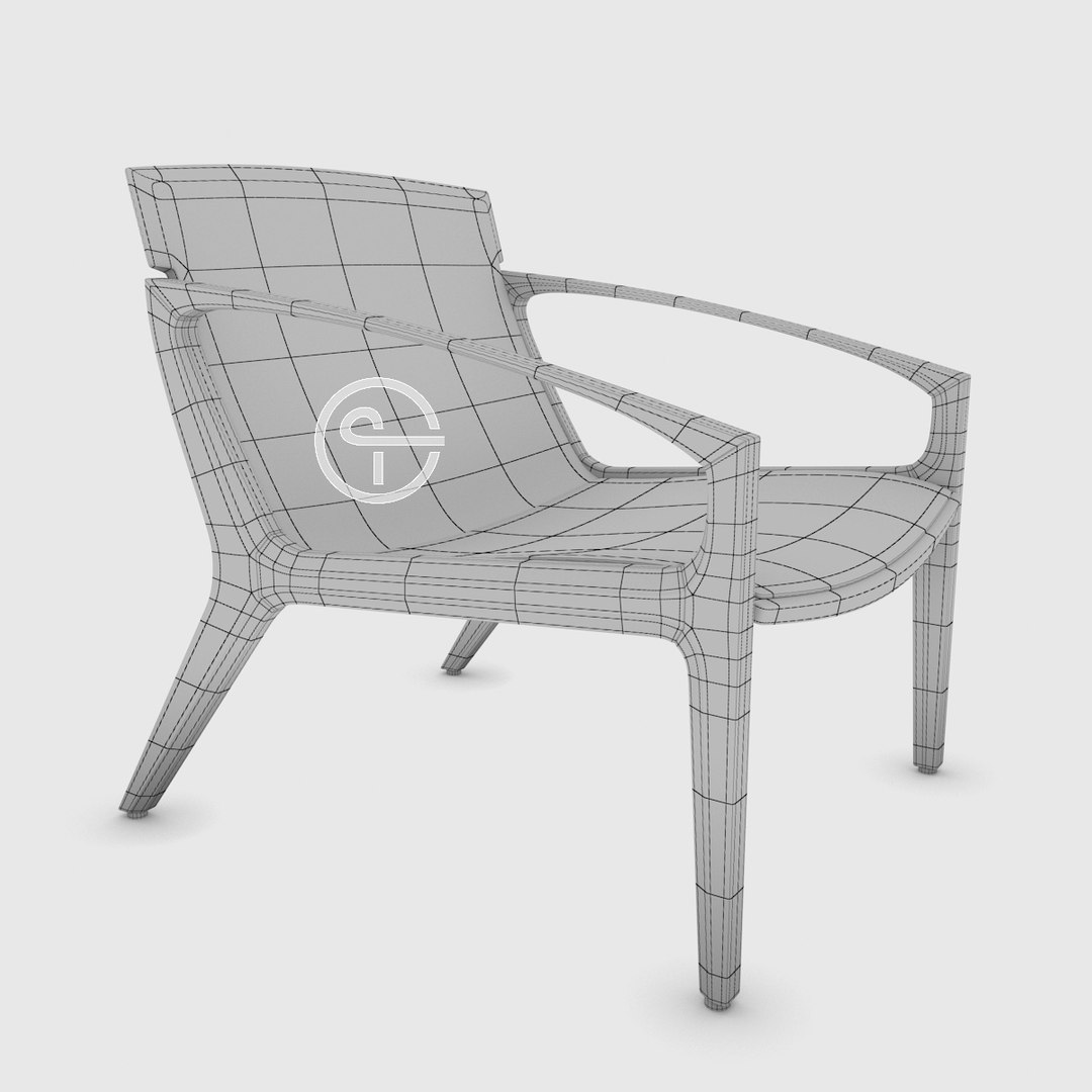 3d Linna Chair Design Model