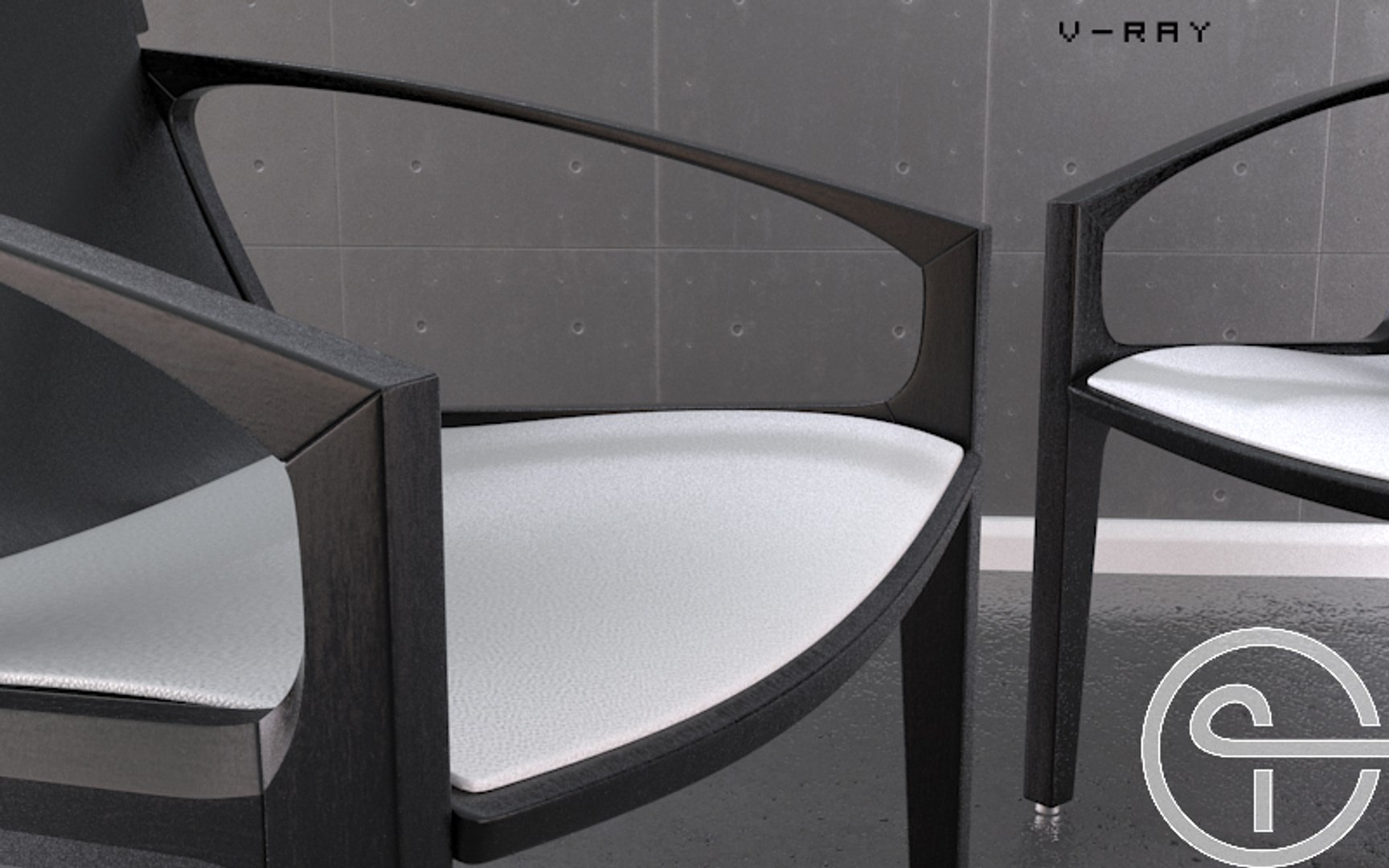 3d Linna Chair Design Model