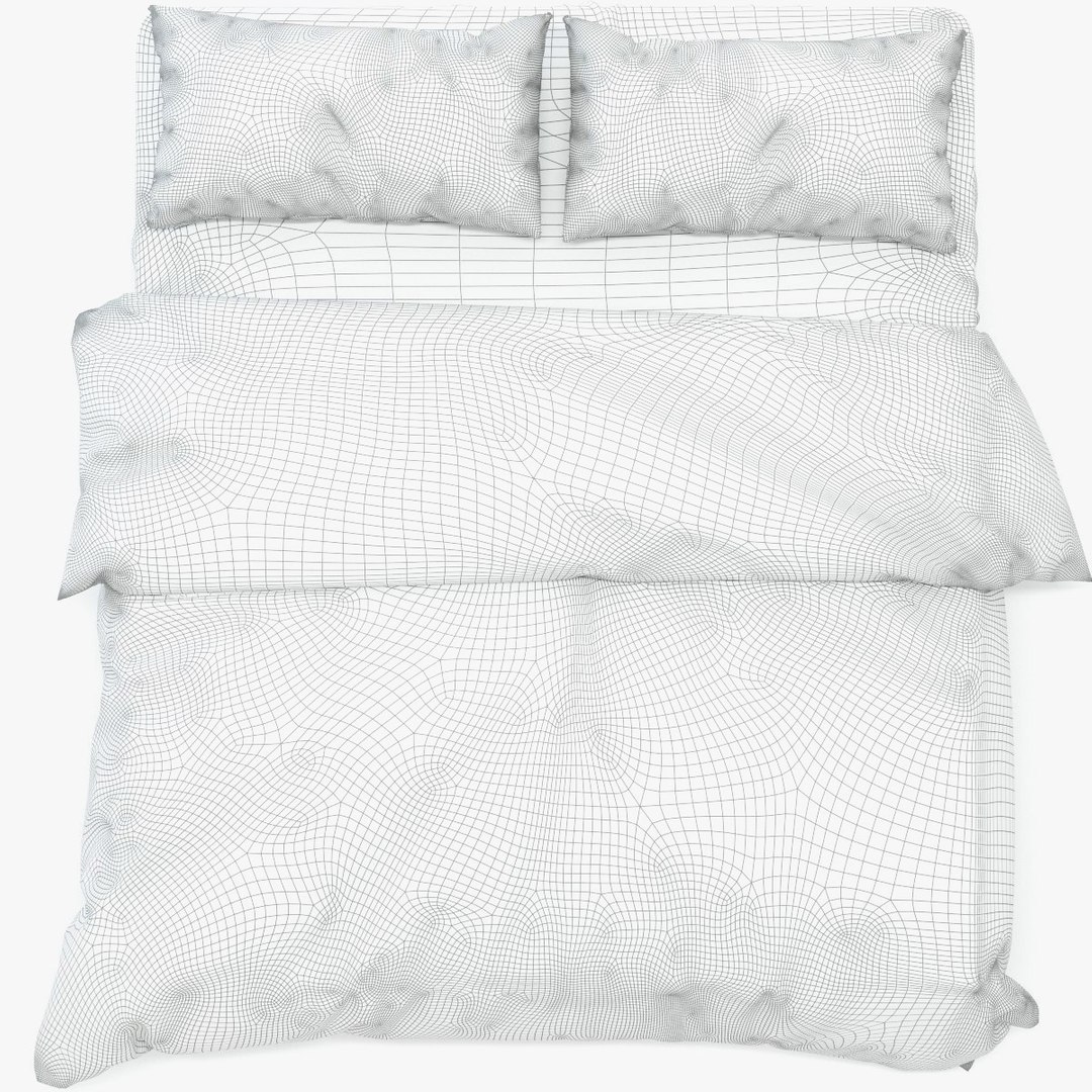 3d Realistic Bed Photorealistic